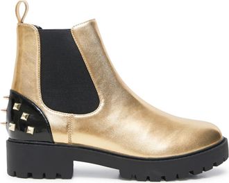 Desigual Damen Shoes_biker_gold Fashion Boot, Gelb, 37 EU