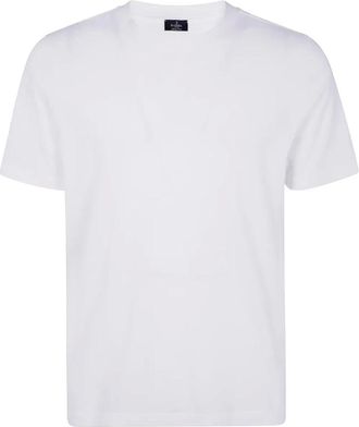 Barba Homme, Tops, Blanc, Taille: 3XL T-shirt en coton