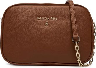 Patrizia Pepe Femme, Sacs, Brun, Taille: ONE Size Sacs bandouli&egrave;re