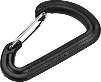 Dioche Locking Karabiner, D-Ring Hook Spring Loaded Tor Schnalle Keychain Clips für Outdoor Camping Wandern Reisen (20 Stück)