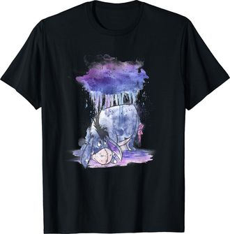 Disney Winnie The Pooh Eeyore Watercolor Rain Cloud T-Shirt