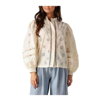 Ibana Damen, Blusen & Hemden, Beige, MGr&ouml;&szlig;e