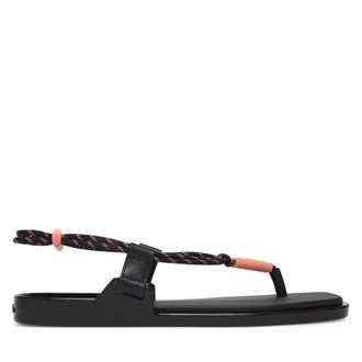 Calvin Klein Sandalen Calvin Klein Beach Sandal Rope Pu 2 HW0HW02967 Schwarz