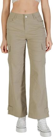 Only Only, Femme, Pantalons, Blanc, Taille: 42 FR L32 Pantalon Cargo Beige