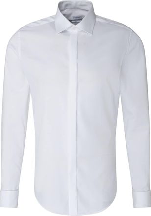 Seidensticker Herren Gala Slim 1/1 Kentkragen Bügelfrei 100% Baumwolle