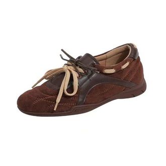 Generic JCVBN Niche Design Baskets de couleur contrast&eacute;e pour femme Chaussures Mary Jane d&eacute;contract&eacute;es &agrave; bout rond Semelles plates Chaussures dentra&icirc;nement, c