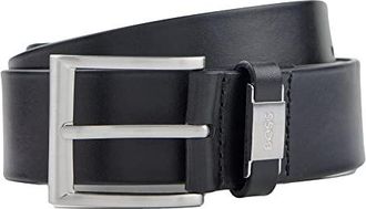 BOSS Connio Leather Belt W85 Black