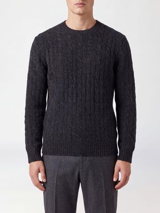 Polo Ralph Lauren Pullover mit Rundhalsausschnitt aus Wolle und Kaschmir mit gesticktem Pony-Logo