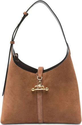 Strathberry Femme, Sacs, Brun, Taille: ONE Size Kite Hobo