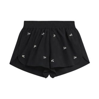 A Paper Kid Damen, Shorts, Schwarzk, SGr&ouml;&szlig;e