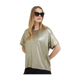 Liu Jo Goldenes Damenoberteil - - Blouses & Shirts - Damen - Gelb - 2XS