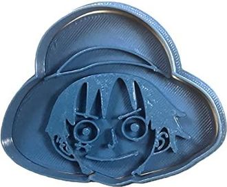 Cuticuter Luffy Ausstecher Inspiration One Piece, Blau
