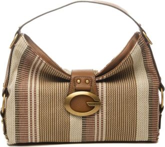 Guess Femme, Sacs, Brun, Taille: ONE Size Sac bandouli&egrave;re Camden