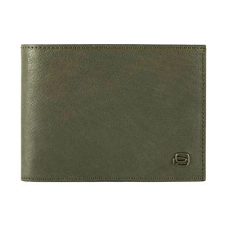 Piquadro Gr&uuml;nes Unisex-Portemonnaie mit M&uuml;nzfach - - Accessories - Damen - Gr&uuml;n - ONE SIZE