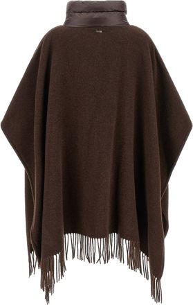 Herno Resort Poncho - Brown