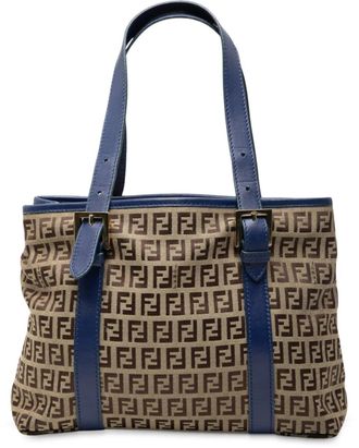 Fendi Crossbody Bags - Zucchino Canvas Handbag - Gr. unisize - in Braun - f&uuml;r Damen