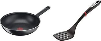 T-fal Day By Day On Po&ecirc;le Wok 28 cm Antiadh&eacute;sive R&eacute;sistante Plaque Electrique Gaz Vitroc&eacute;ramique Thermo-Signal Fabriqu&eacute; en France D&eacute;licieux Saut&eacute;s B56419AZ 