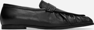 Arket Loafer Aus Weichem Leder -Schwarz