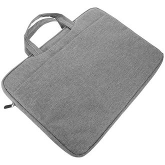 BESPORTBLE IMIKEYA &Eacute;tui de Protection pour Ordinateur Portable 15 Pouces Pochette Grise L&eacute;g&egrave;re et Portable en Mat&eacute;riau Multicouche Housse de Transport Compatible