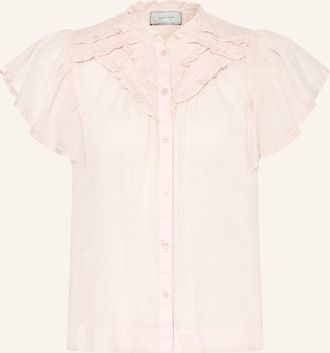Neo Noir Neo Noir Bluse Vinsa S Mit R&uuml;schen rosa