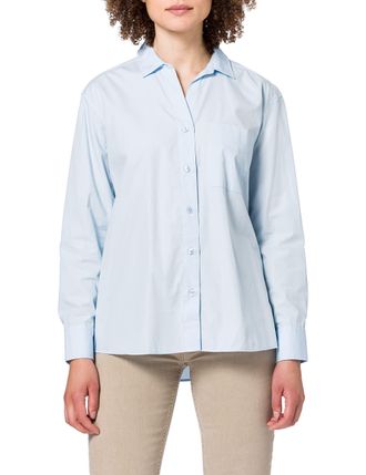 LTB Jeans Damen Lipali Bluse, Baby Blue 305, S