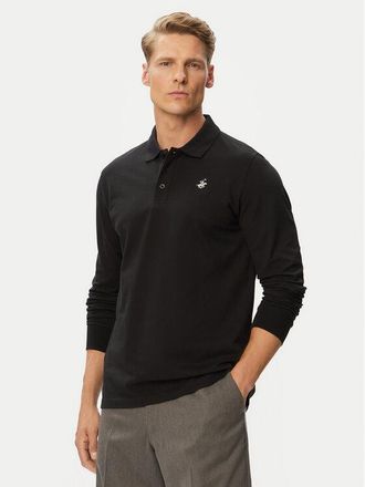 Beverly Hills Polo Club Poloshirt P-SS26M-P424125 Schwarz Regular Fit
