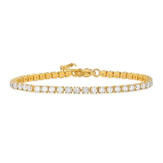 Dansk Copenhagen Joy 2mm Chain Bracelet - Femme - Accessoires - Jaune - Taille: ONE Size