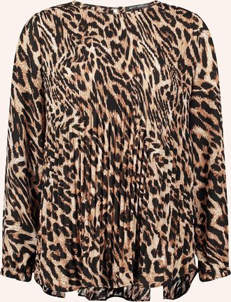 Betty Barclay Blusenshirt Mit Plissees schwarz