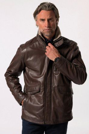 Boston Park Lederjacke Boston Park Lederjacke Leder Teddykragen bis 80/82