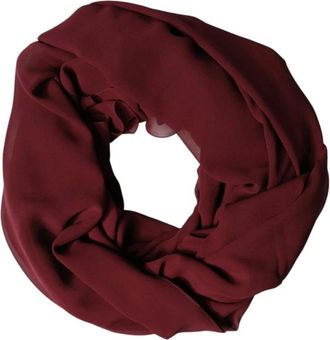 Dolce & Gabbana Homme, Accessoires, Brun, Taille: ONE Size &Eacute;tole en Soie Foulard Tour de Cou