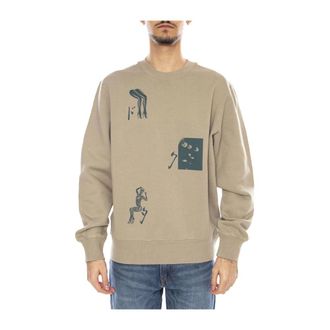 Edwin Herren, Sweatshirts & Hoodies, Beige, MGr&ouml;&szlig;e