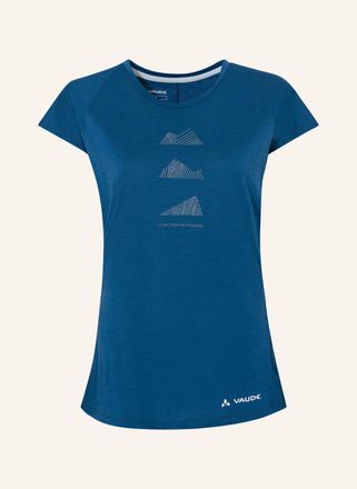 Vaude Funktionsshirt W Tekoa Wool T-Shirt blau