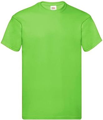 Fruit Of The Loom Screen Stars Original T-shirt à manches courtes pour homme - Vert - M