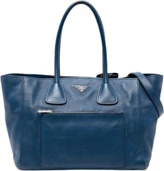 Prada Damen, Pre-Owned, Blau, ONE SIZEGröße