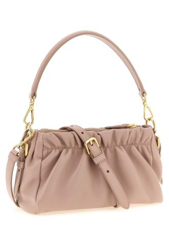 Prada Lambskin Leather Shoulder Bag - Pink