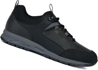 Geox Homme U Delray Abx C Basket, Noir, 43 EU