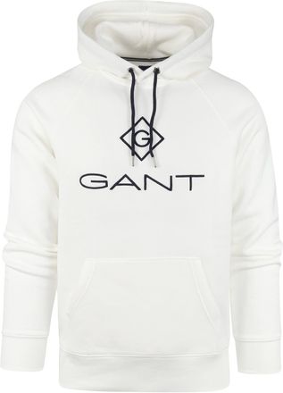 GANT Herren Lock UP Hoodie Kapuzenpullover, Eggshell, XS