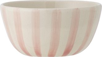 Bloomingville Schale Begonia Rosa Streifen 500 ml M&uuml;slischale Keramik