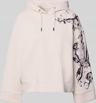 Marc Cain Sweatshirt mit &Auml;rmelprint