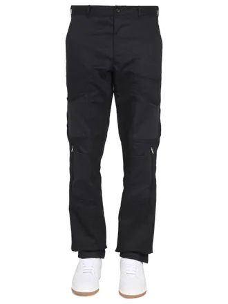 Comme Des Gar&ccedil;ons Cotton Trousers - Black