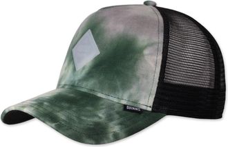 Djinns Jersey Batique (Green/White) - Trucker Cap Meshcap Hat Kappe M&uuml;tze Caps