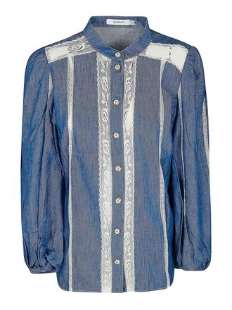 Zimmermann Chemise - Bleu