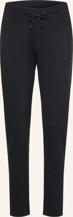 Monari Monari Jerseyhose Mit Schmucksteinen schwarz