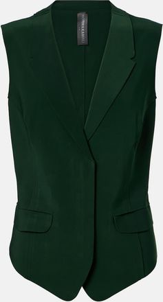 Norma Kamali Weste aus Crêpe