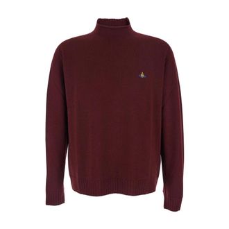 Vivienne Westwood Orb Sweater - - Knitwear - Herren - Rot - L