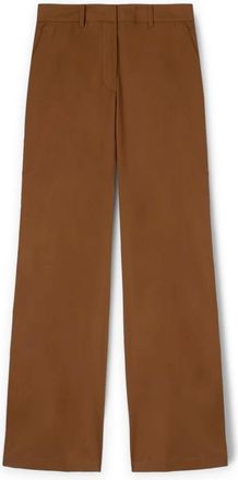 Motivi Femme, Pantalons, Brun, Taille: 38 FR Pantalon palazzo en coton