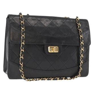Chanel Pre-owned Leder Schultertasche - - Pre-owned - Damen - Schwarzk - ONE SIZE