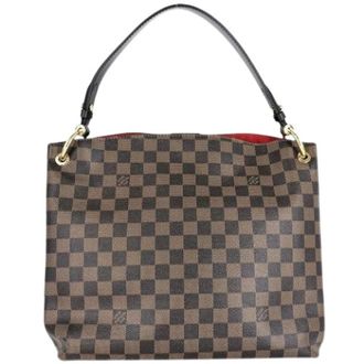Louis Vuitton Pre-owned Damier Schultertasche - - Pre-owned - Damen - Braun - ONE SIZE