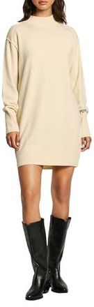 Pepe Jeans London Hazel Dress Robe, Beige (Ecru White), L Femme