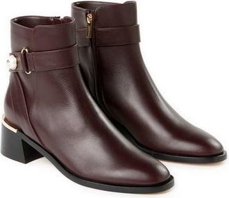 Jimmy Choo London Noor 45 Stiefel in Leder - Rot